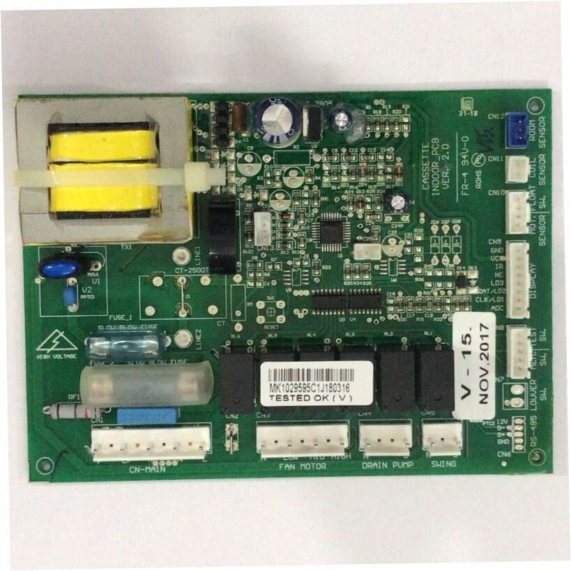 Midea Ductable AC PCB 2 Ton Single Circuit - AC Spare Parts Supplier Muscat